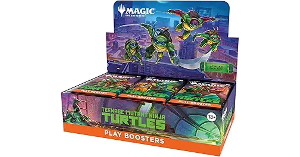 Track MTG Teenage Mutant Ninja Turtles - Play Booster Box at Amazon