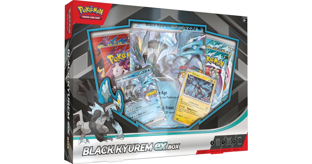 Pokemon Black Kyurem ex Collection In Stock Availability and Price