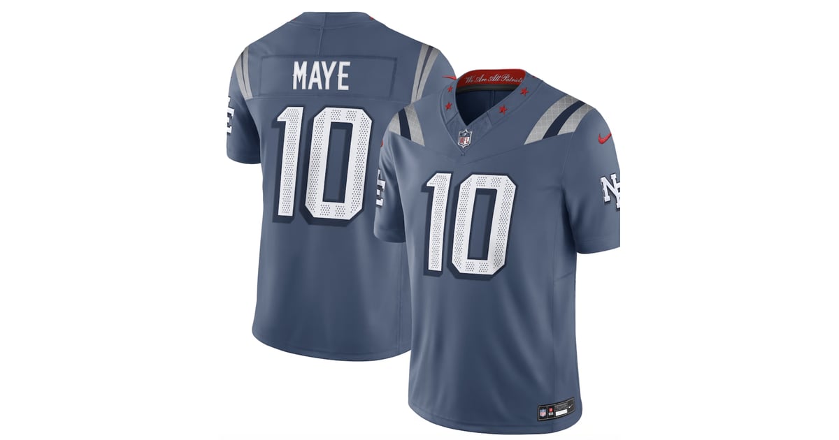 Drake Maye Rivalries Collection Game Jersey In Stock Availability and