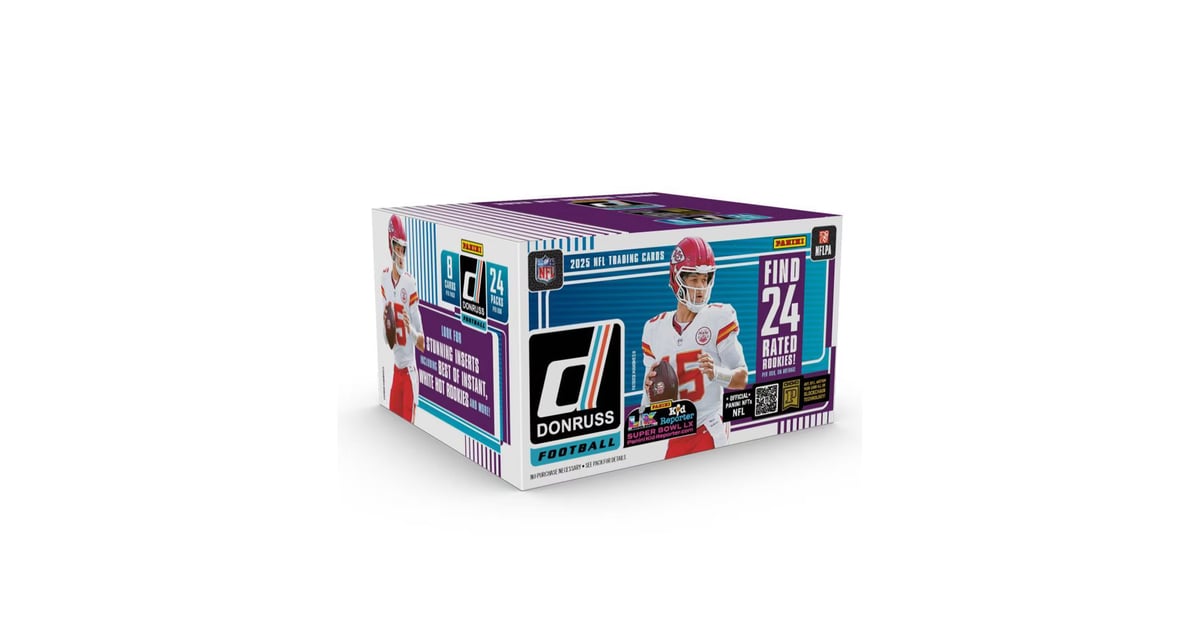 2025 Panini NFL Donruss Football Booster Display Box In Stock