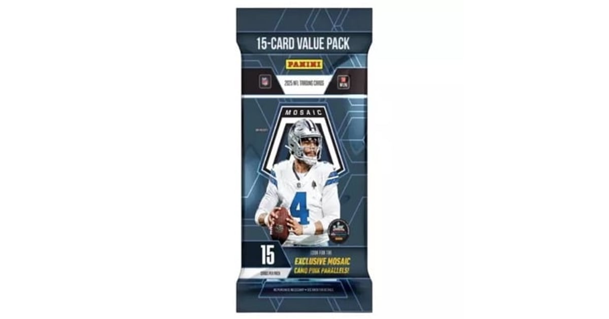 2025 Panini Mosaic NFL Fat Pack In Stock Availability and Price
