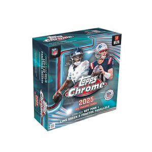 Track 2025 Topps Chrome Football NFL Mega Box at Target