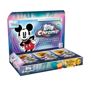 Track 2026 Topps Chrome Disney Hobby Box at Fanatics