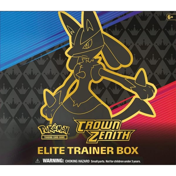 Track Pokemon Crown Zenith Elite Trainer Box at GameStop