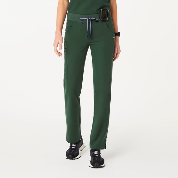 Track Figs Kade Cargo Scrub Pants - British Racing Green - XL - Tall