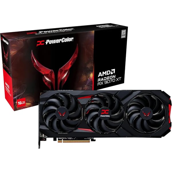 Track POWERCOLOR RX 9070 XT OC 16GB RED DEVIL at Amazon