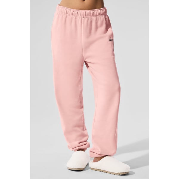 Track Alo Accolade Sweatpant - Pink Quartz - Xl at Alo Yoga