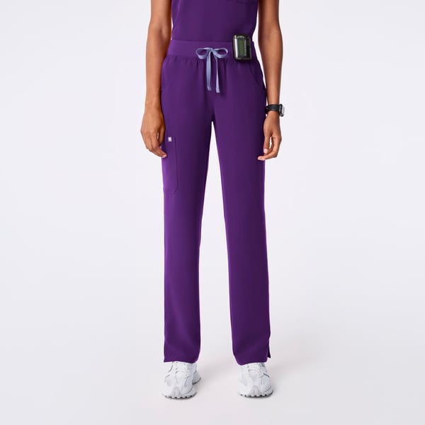 Track Figs Kade Cargo Scrub Pants - Digital Grape - 5XL - Tall at Figs