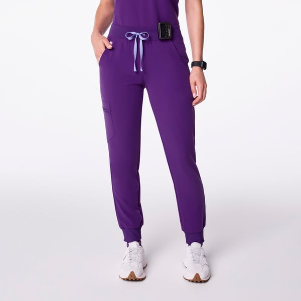 Track Figs Zamora Jogger Scrub Pants - Digital Grape - XL - Regular at