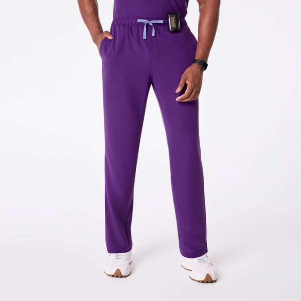 Track Figs Pisco Basic Scrub Pants - Digital Grape - XL - Short at
