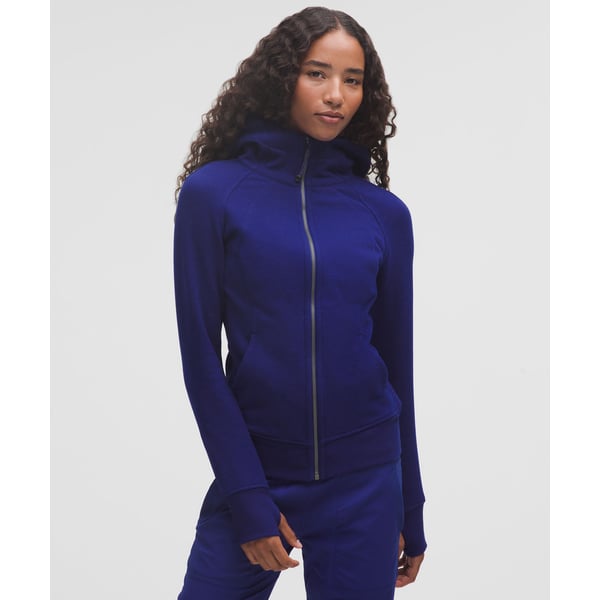 Track Scuba Full-Zip Hoodie - Deep Sea Blue - 2 at Lululemon