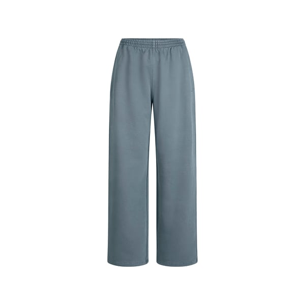 Track Skims Boyfriend Fleece Oversized Straight Leg Pant - Zircon - Xl