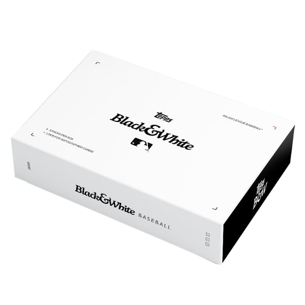 Track 2025 Topps Black & White - Mega Box at Topps