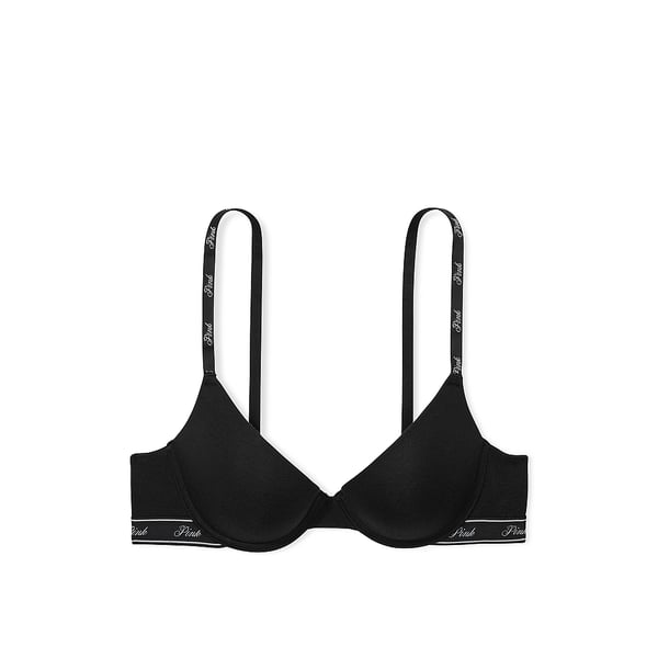 Track Wear Everywhere Push-Up Bra - Black - 40-AA at Victoria's Secret