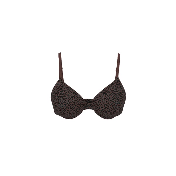 Track Wear Everywhere Push-Up Bra - Ganache Leopard Print - 30-AA at
