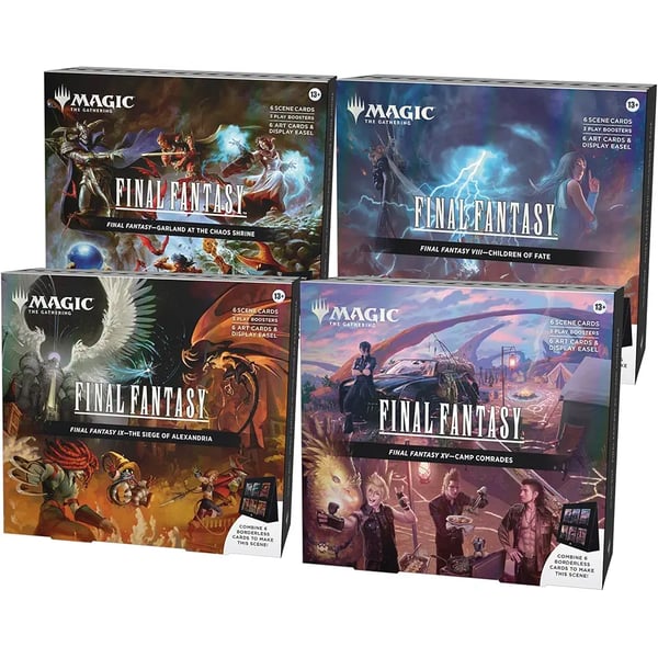 Track Final Fantasy Scene Box Bundle - All 4 Scene Boxes | Garland at