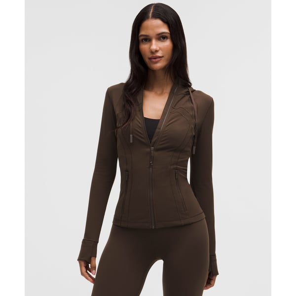 Track Define Hooded Jacket *Nulu - Walnut Crunch - 12 at Lululemon