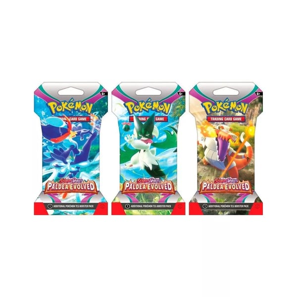 Pokemon Paldea Evolved Booster Packs In Stock Availability and Price