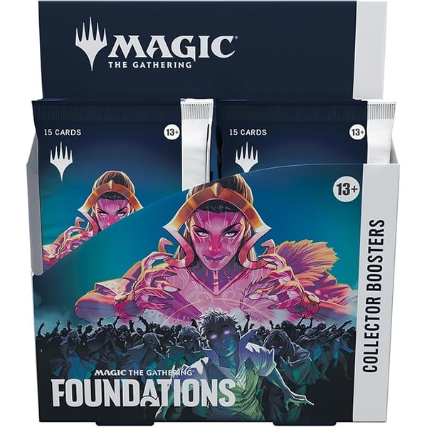 Magic The Gathering Foundations Collector Booster Box In Stock