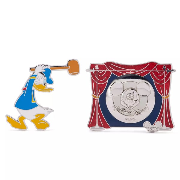 Track Donald Duck and Gong Pin Set at Disney - TrackaLacker