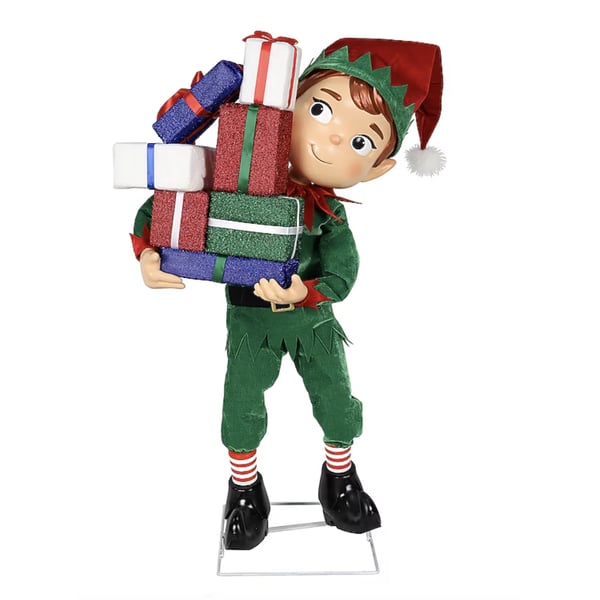 Track 53.5-in Freestanding Elf Yard decoration at Lowes (Beta Tracker)